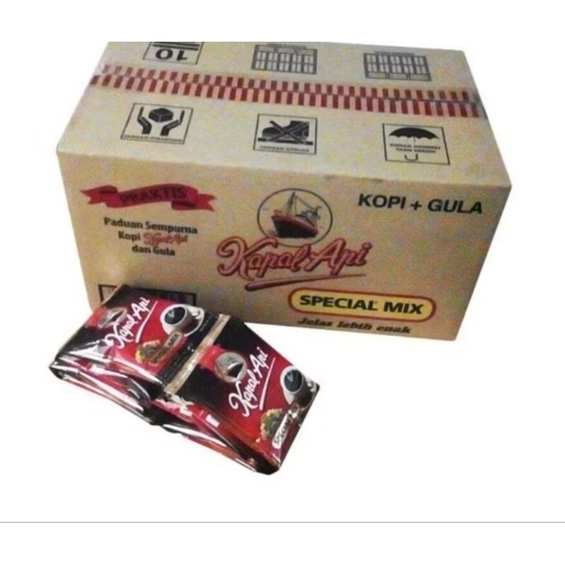 Jual kapal api mix 3in1 kopi renceng kopi hitam | Shopee Indonesia