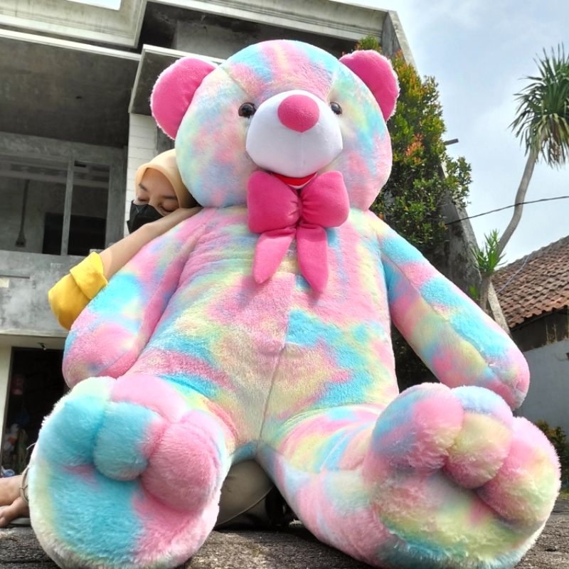 Jual BONEKA TEDDY BEAR SUPER JUMBO 2 METER SNI LUCU BAHAN IMPORT HALUS ...