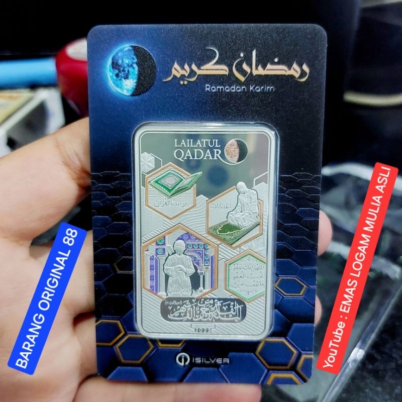 Jual 9.9 31.1 33 50 99 GRAM ASLI ORIGINAL PERAK BATANGAN MURNI JAKARTA ...