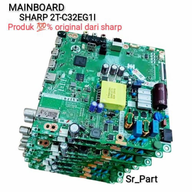 Jual MAINBOARD MB MOTHERBOARD TV LED SHARP 2T-C32EG1I | Shopee Indonesia