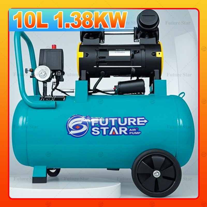 Jual Mesin Kompresor Listrik / Air Compressor Tank Oilless Portable ...