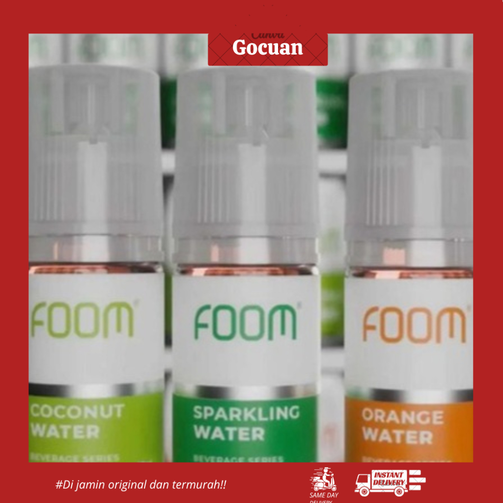 Jual FOOM BEVERAGE WATER SERIES 30ML BY FOOM LAB FOOM BEVERAGE SERIES ...