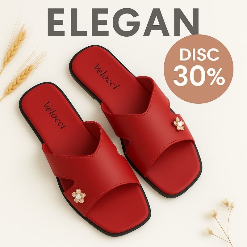 Jual VELOCCI Glories Series Sandal Kulit Wanita Terbaru Kekinian Size ...