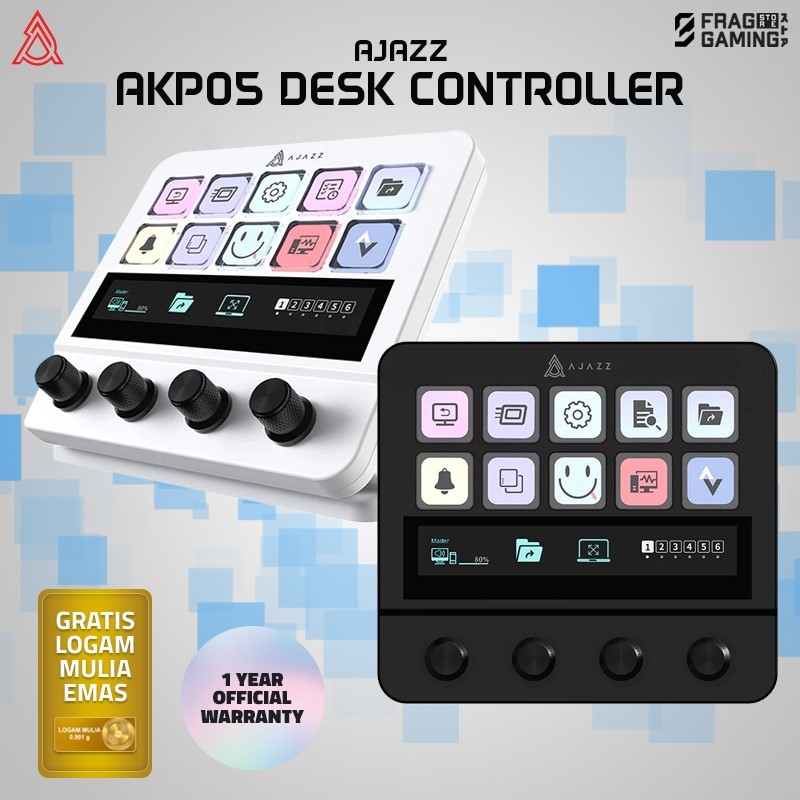 Jual AJAZZ AKP05 / AKP-05 - Desk Controller All in One Stream Deck ...