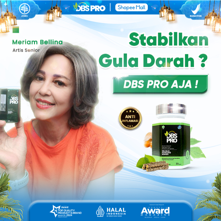 Jual DBS PRO/ KAPSUL KESEHATAN/ KAPSUL STABIL DIABETES REKOMENDASI / 1 ...