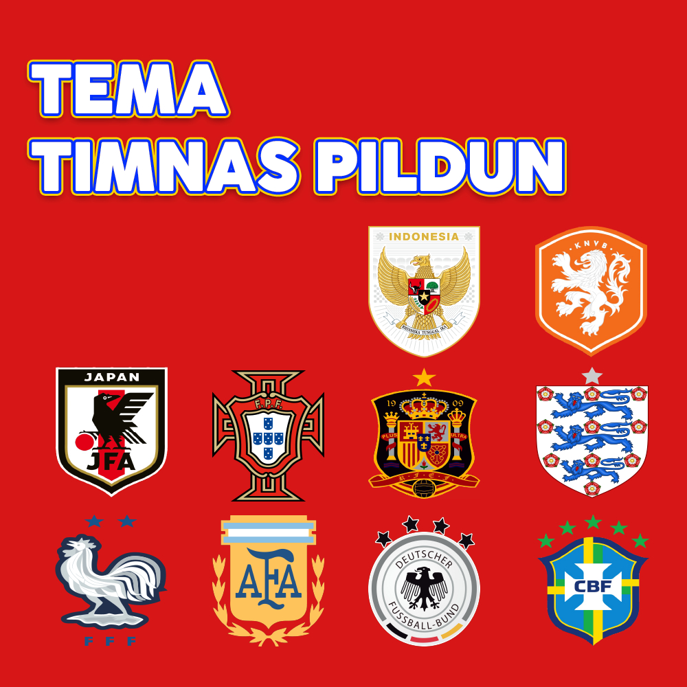 Jual SABLON SETRIKA SATUAN TEMA TIMNAS PILDUN VOL.1 / SABLON DTF ...
