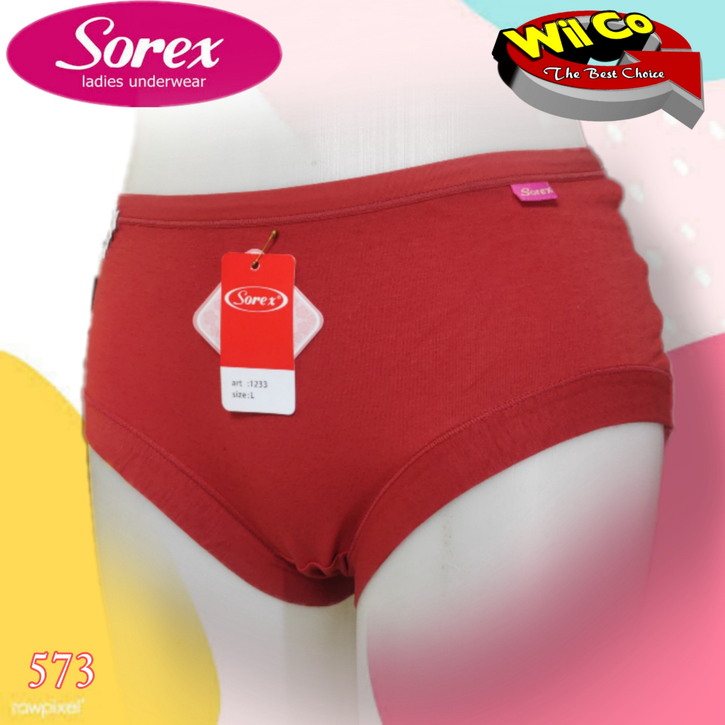 Jual K573 (1-3 pcs) Sorex Celana Dalam Wanita Dewasa, Celana Dalam Perempuan Sorex Size M L EL ...