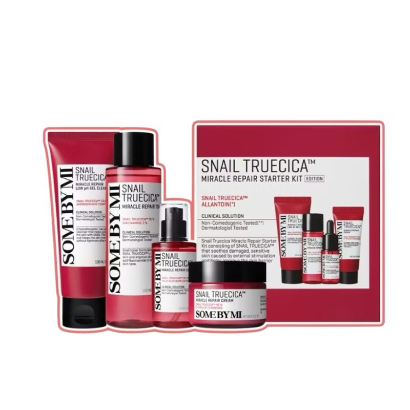 Jual SOMEBYMI Snail Truecica Miracle Repair Set | Shopee Indonesia