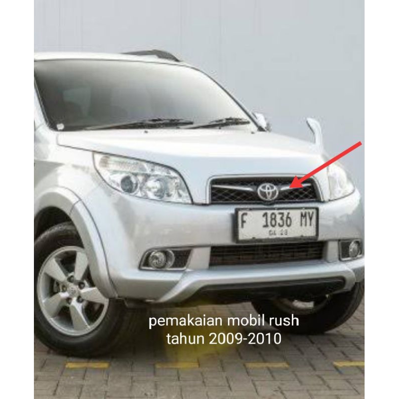 Jual list garnis grill Toyota rush tahun 2009- 2010 original. | Shopee ...