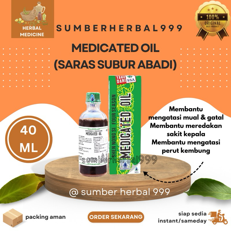 Jual Medicated Oil 40ml | Shopee Indonesia