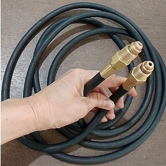 Jual Selang Argon Selang CO 1/4 inch dengan Nipple Hose Inert CO2 Argon ...