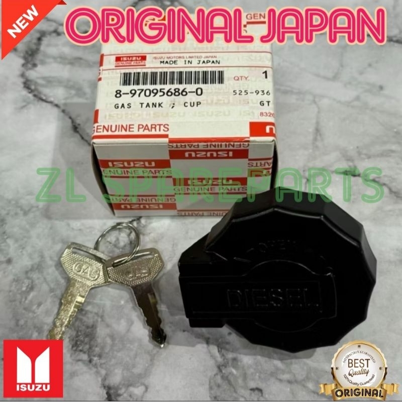 Jual TUTUP TANGKI BENSIN GAS TANK CUP FUEL ISUZU ELF NHR 55 NKR 71 ...
