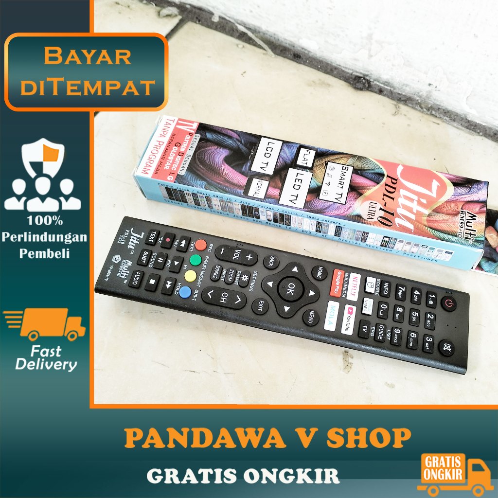 Jual remote tv langsung pakai tanpa Setting. bisa untuk Polytron,LG ...