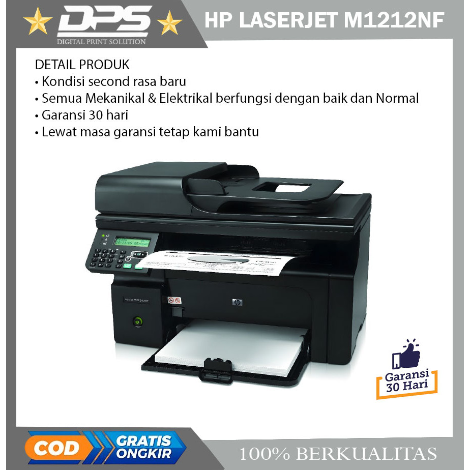 Jual PRINTER HP LASERJET PRO M1212NF MFP | Shopee Indonesia