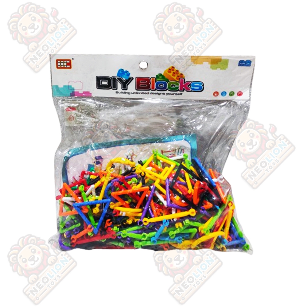 Jual Mainan Anak Edukatif Edukasi DIY Blocks Smart Sticks Stik Puzzle ...