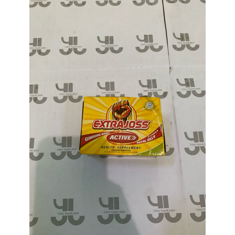 Jual Extrajos active 1box/isi12pcs | Shopee Indonesia