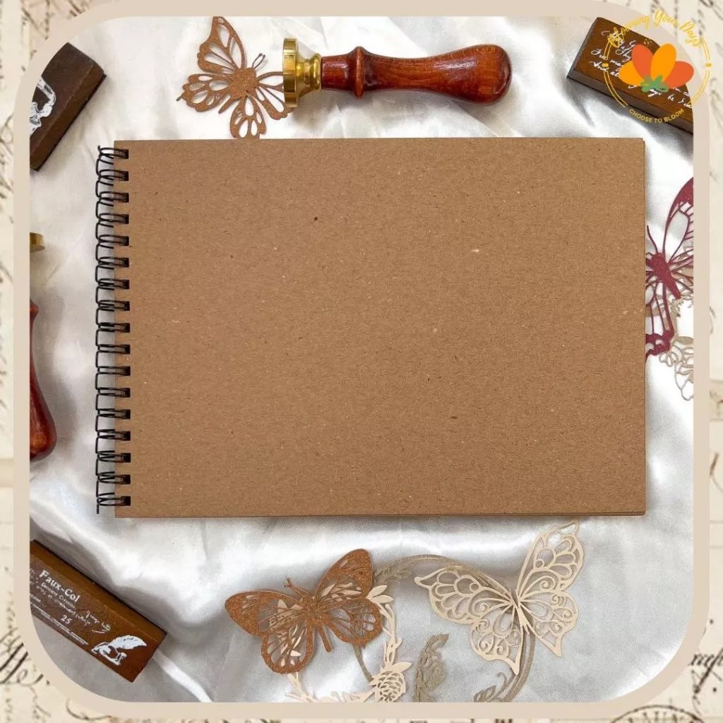 Jual Scrapbook Aesthetic Polos | Album Vintage | Shopee Indonesia