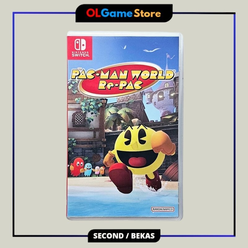 Jual Nintendo Switch Pac-Man World Re-Pac / Pacman World Game Switch ...