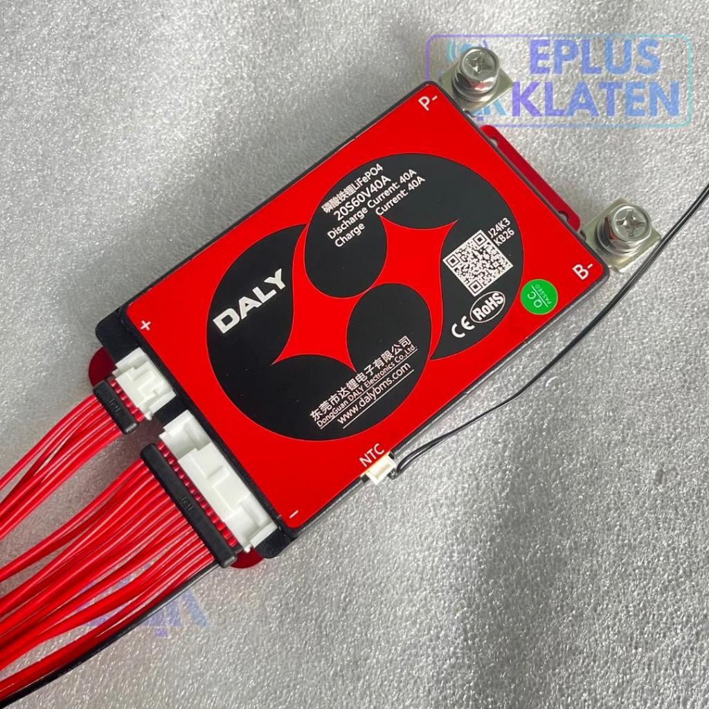 Jual Daly BMS LifePO4 20S 60V 40A Baterai Battery Management System Common Port - B120 | Shopee ...