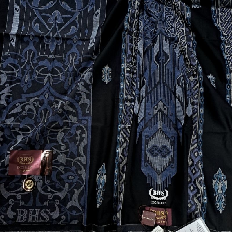 Jual SARUNG BHS EXCELLENT SUPER GOLD E58 JGP 40 HITAM JACQUARD | Shopee ...