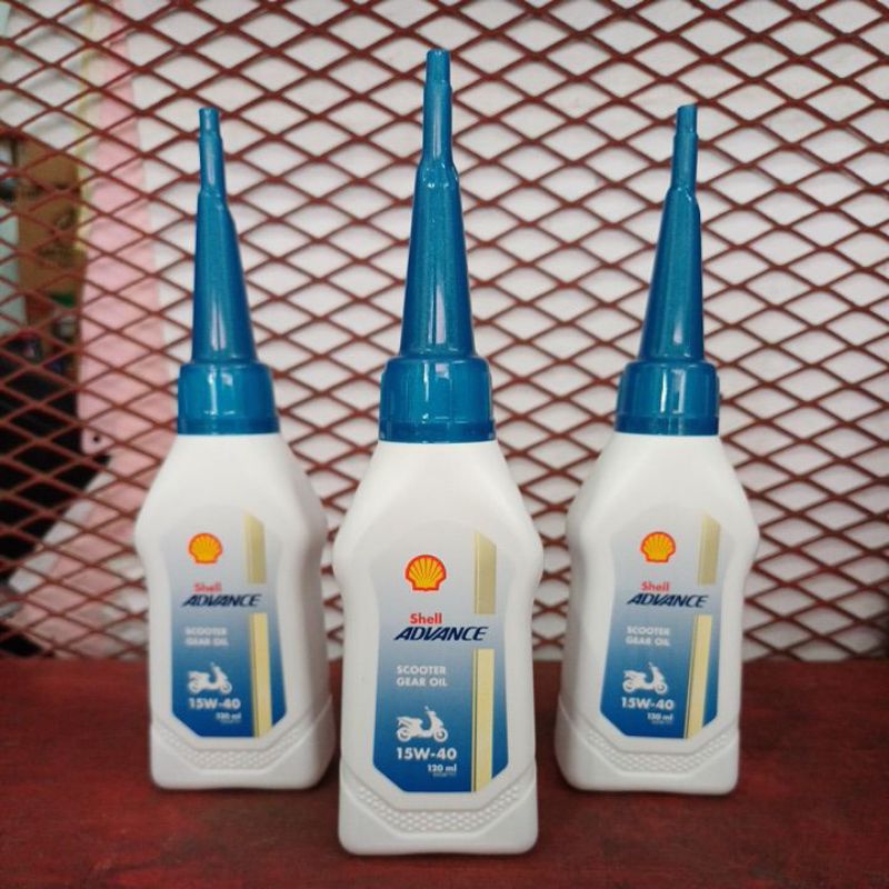 Jual Shell Advance Scooter Gear Oil 15W-40 120ml | Shopee Indonesia