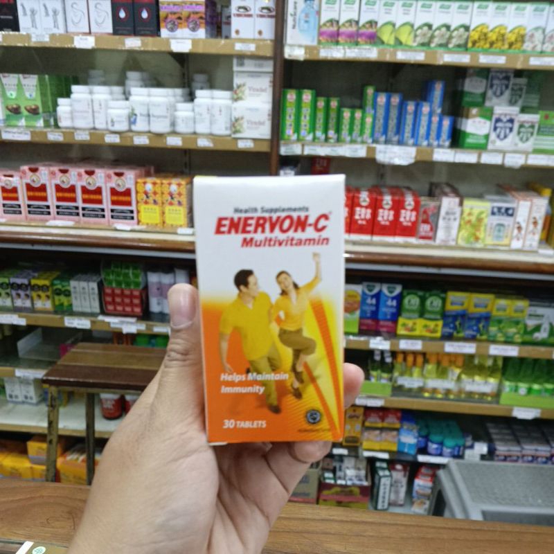 Jual Enervon C multivitamin 30 tablets | Shopee Indonesia