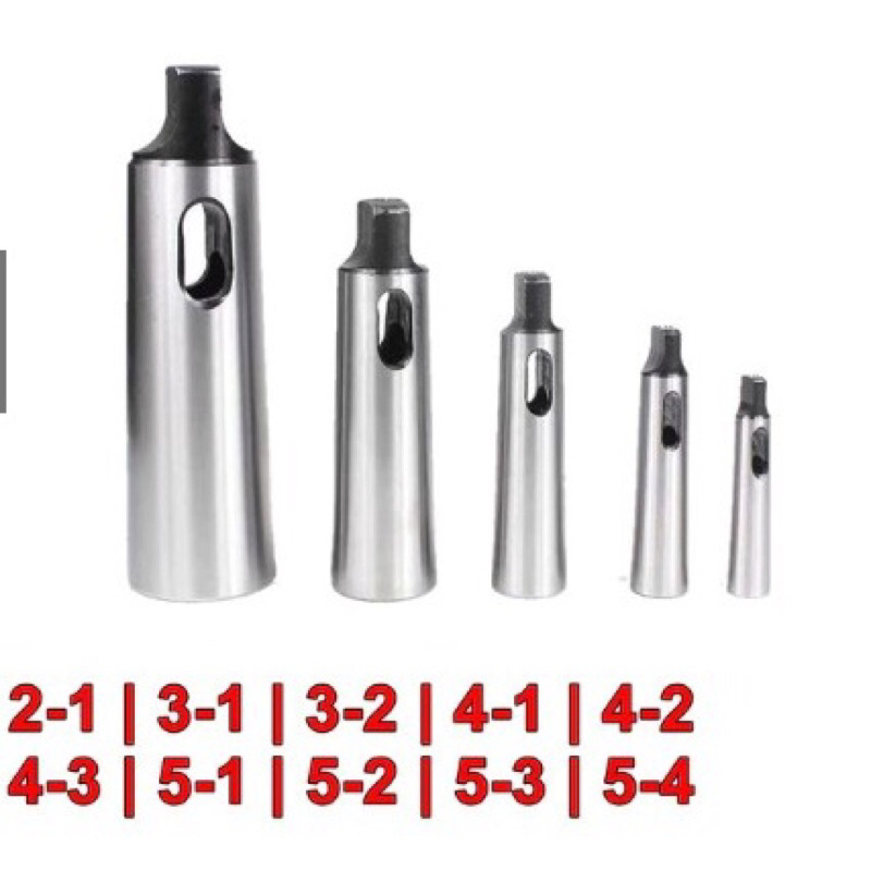 Jual Sleeve Drill MT1 MT2 MT3 MT4 MT5 MT6 Adaptor Drill Sock Bor MT4 - 1 Reduction Morse Taper ...