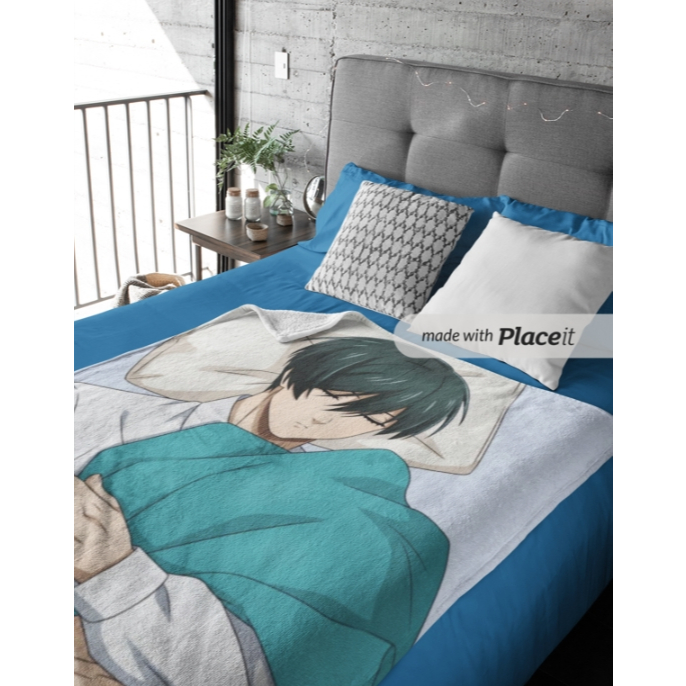 Jual Blanket Selimut anime RIN BLUE LOCK bisa custom gambar / order ...