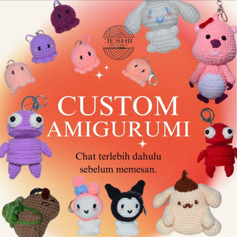 Jual Custom Boneka Rajut/Amigurumi Crochet | Shopee Indonesia