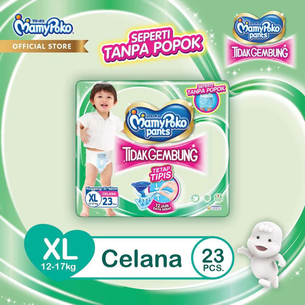 Jual MAMY POKO PANTS TIDAK GEMBUNG XL23 - RAJA SUSU | Shopee Indonesia