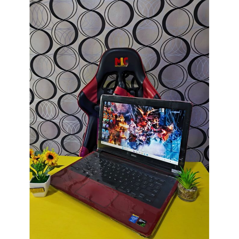 Jual Laptop Gaming Desain DELL PANDORA 7447-A02 RED | Shopee Indonesia