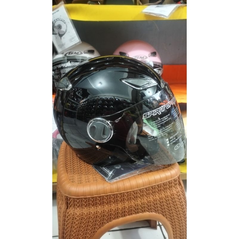Jual helm GM venus hijab black | Shopee Indonesia