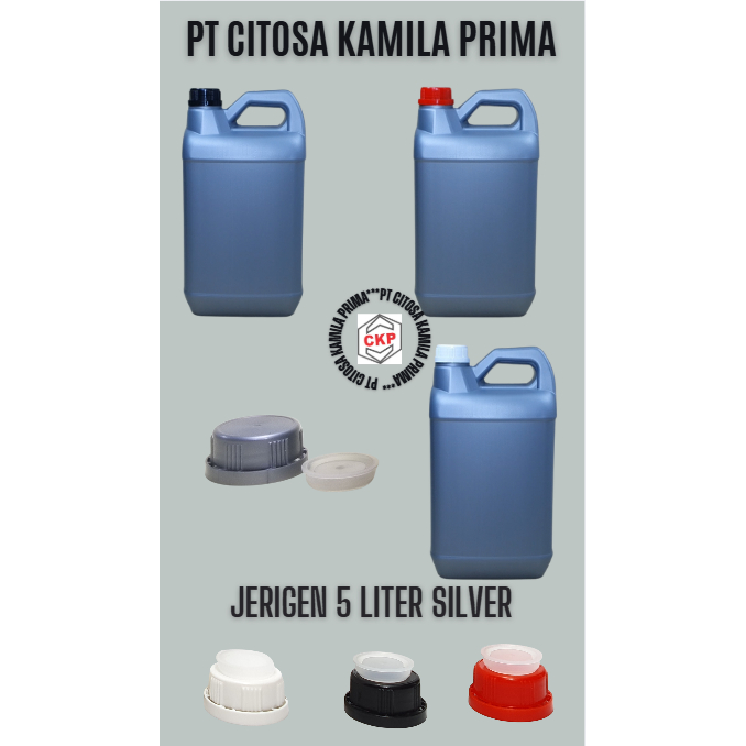 Jual Jerigen 5 Liter Silver / Jerigen Hdpe / Jerigen / Jerigen Madu ...