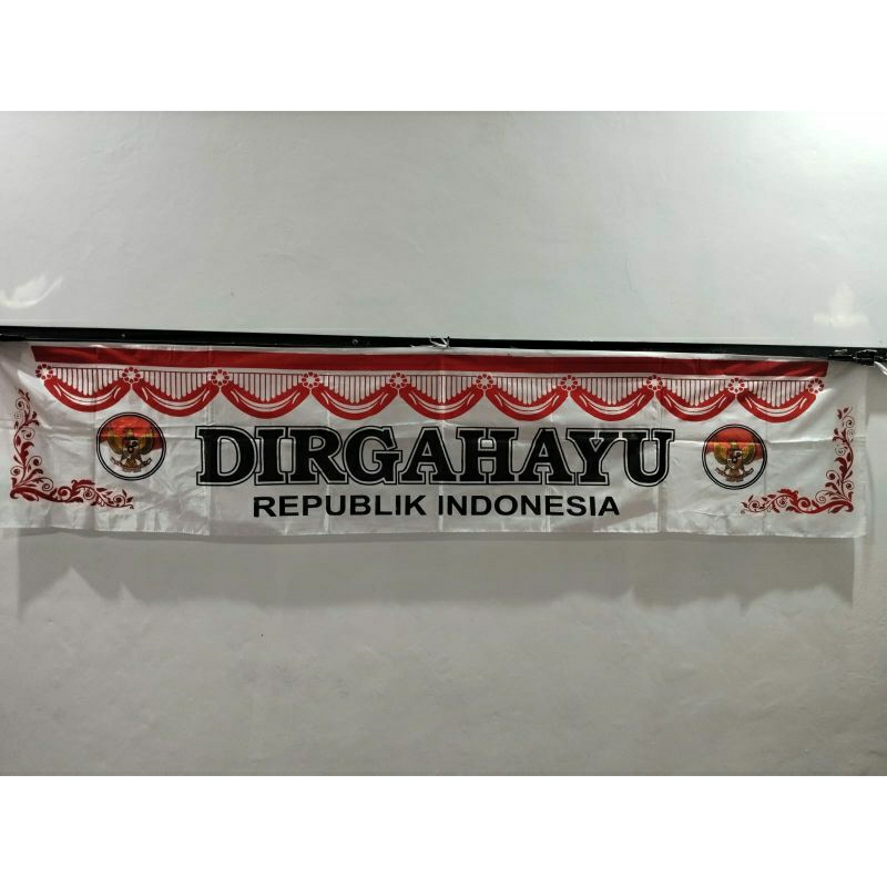 Jual bendera resplang dirgahayu bendera merah putih panjang | Shopee ...