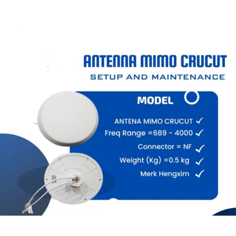 Jual Antena Mimo 5 dBi Crucut 3G 4G 5G | Shopee Indonesia