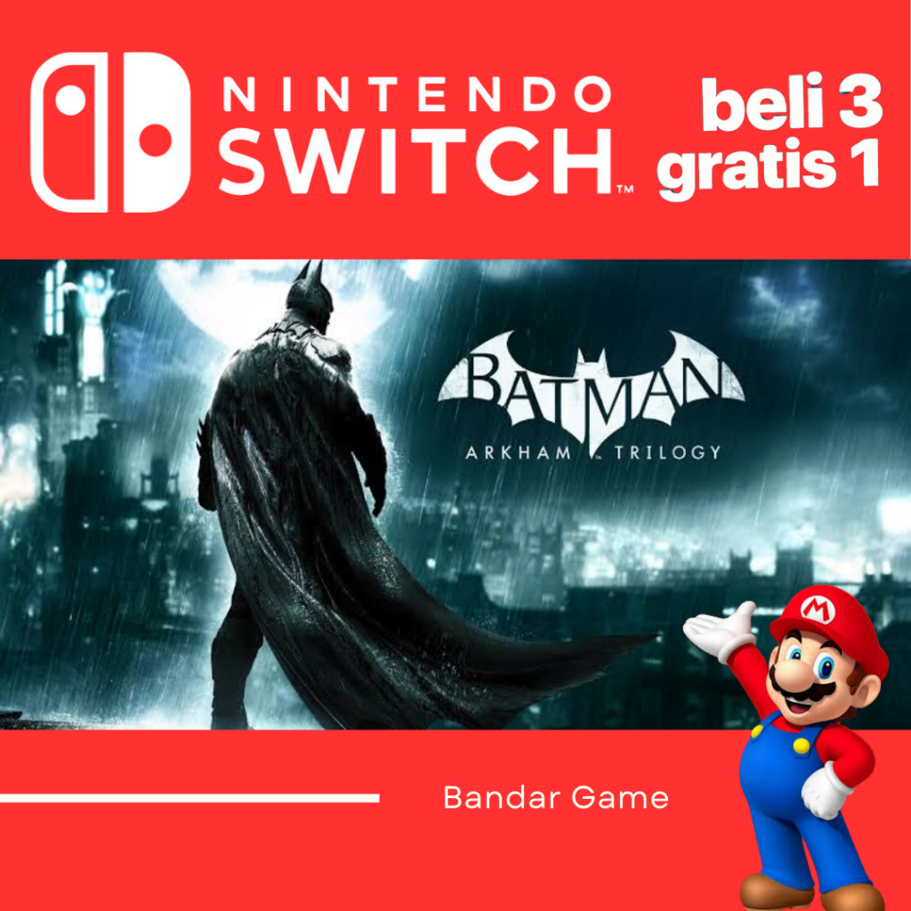 Jual Batman: Arkham Trilogy - Nintendo Switch (digital game) | Shopee ...