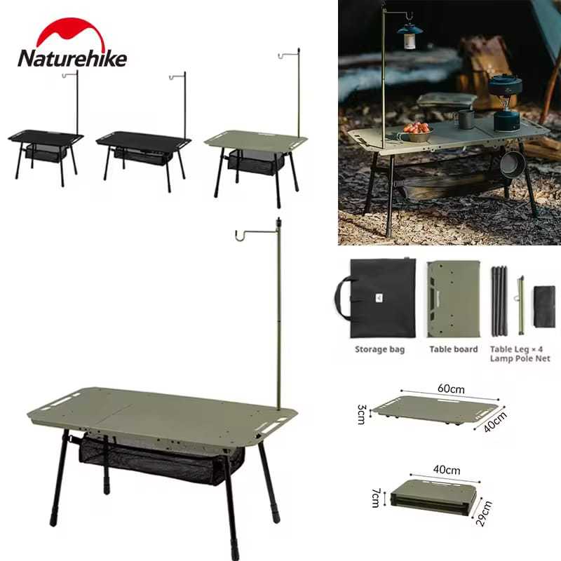 Jual MEJA LIPAT CAMPING H02 TACTICAL TABLE NATUREHIKE CNK2450JJ025 ...
