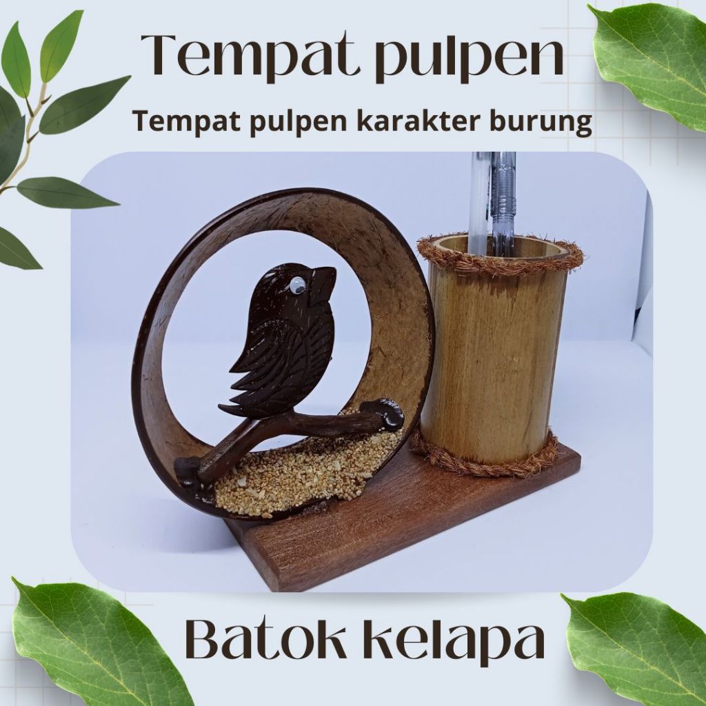 Jual tempat pensil pulpen [ tempat_pensil_bambu ] tempat pulpen pencil ...