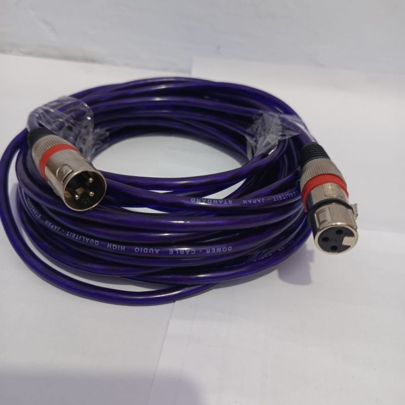 Jual KABEL MIK STERIO UKURAN 10 METER JEK CANON | Shopee Indonesia