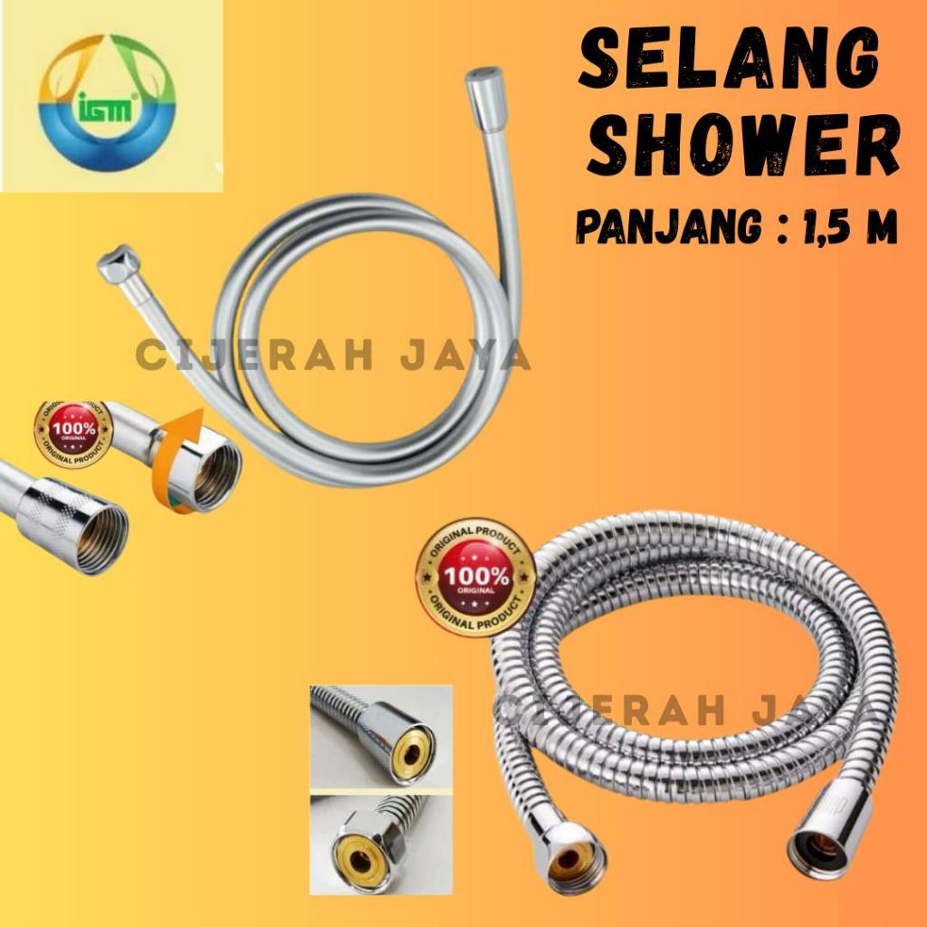 Jual SELANG SHOWER MANDI IGM / SELANG SHOWER BIDET HAND SHOWER TOILET ...