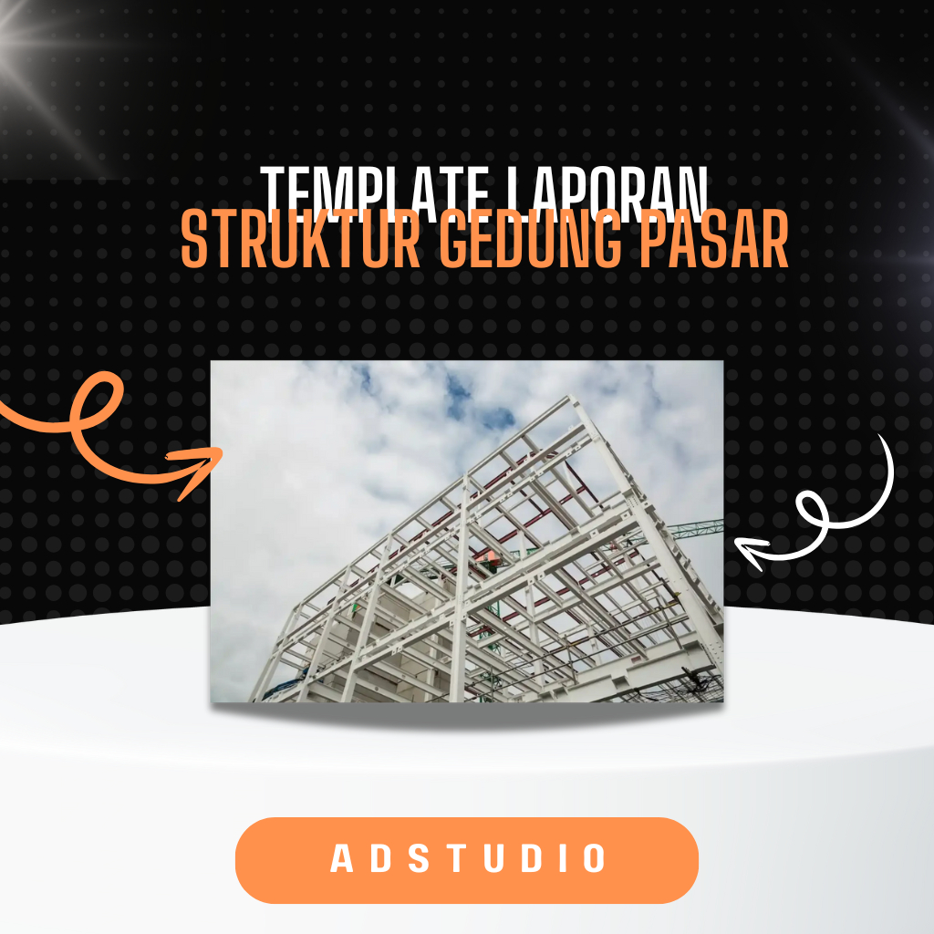 Jual TEMPLATE LAPORAN STRUKTUR GEDUNG PASAR | Shopee Indonesia