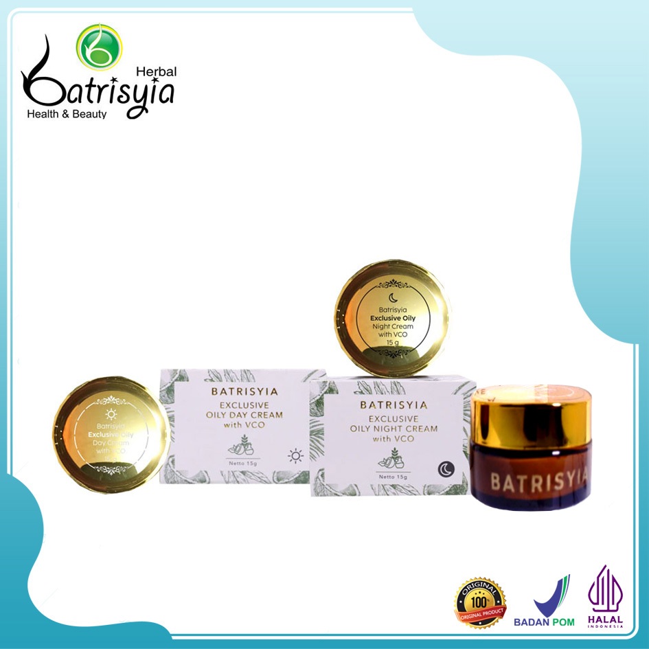 Jual Batrisyia Herbal Cream Exclusive Acne Oily Untuk Jerawat Dan ...