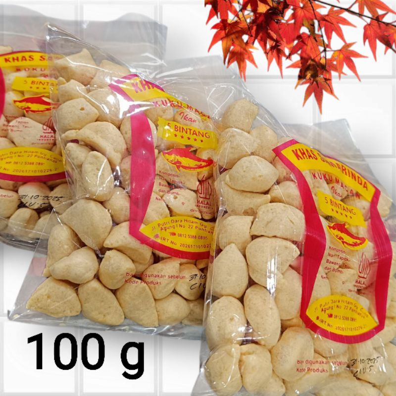 Jual Amplang kuku macan Lima Bintang khas Samarinda 100g | Shopee Indonesia