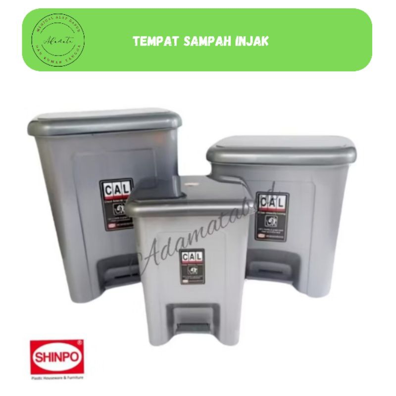 Jual Tempat Sampah Injak Shinpo Step On Dustbin | Shopee Indonesia