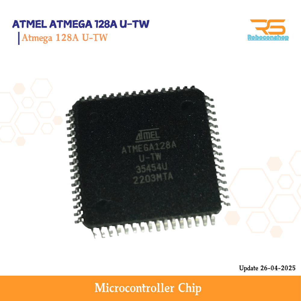 Jual Atmel ATmega128A-AU // ATmega128A-16AU ATmega128A ATmega128 mega128A TQFP64 AU77 | Shopee ...