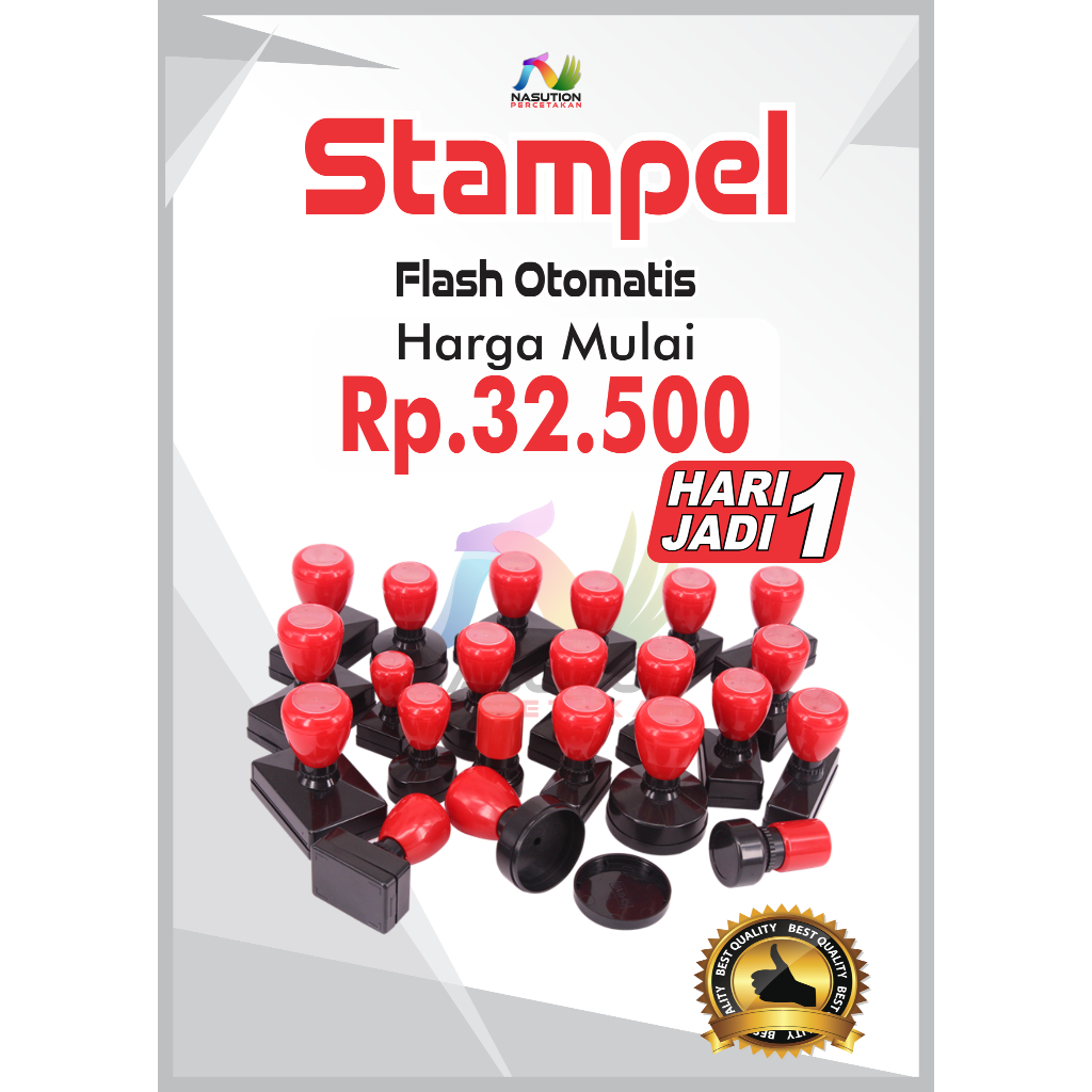 Jual Stampel Otomatis | Stampel Costum | Stampel Logo | Stampel Lunas ...
