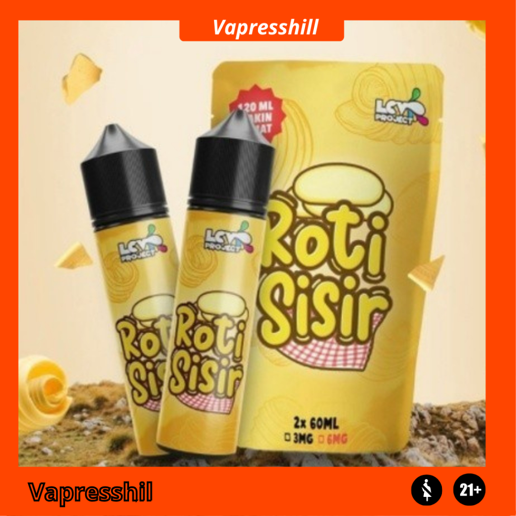 Jual LIQUID LCV ROTI SISIR FREEBASE 60ML 100% AUTHENTIC | Shopee Indonesia