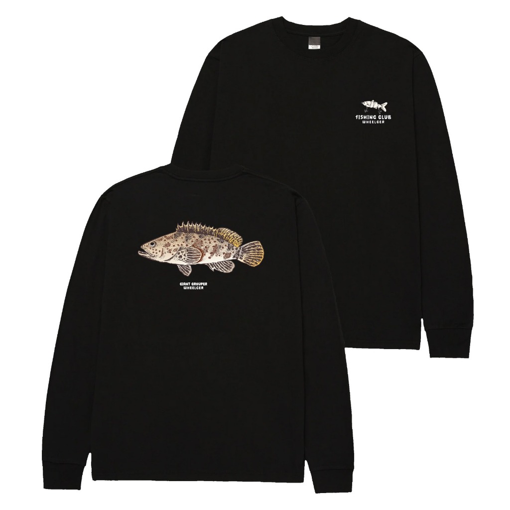 Jual Wheelger Grouper Tshirt - Black (KAOS MANCING) | Shopee Indonesia