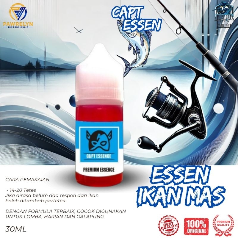 Jual Abdul Mancing - Essen Ikan MAS (CAPT ESSENCE) Target Ikan RAME ...