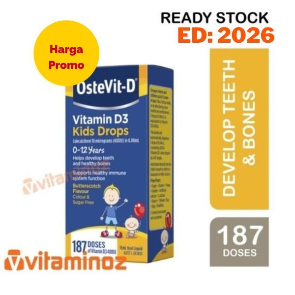 Jual Ostevit D Children's Oral Drops - 15ml | Shopee Indonesia